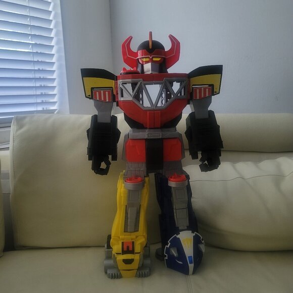 Fisher-Price | Toys | Imaginext Mighty Power Rangers Morphin Megazord ...
